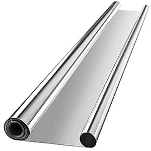 VIVOSUN Highly Reflective Mylar Film Roll 4FT x 100FT for Outdoor Grow Room Indoor Decoration Aluminum Paint Coated 2 Mil Silver