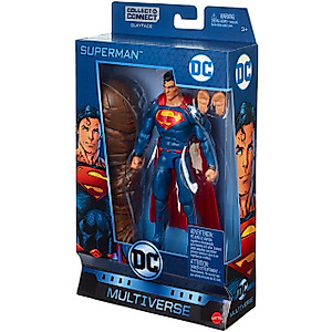 Mattel DC Comics Multiverse Rebirth Superman Figure, 6"