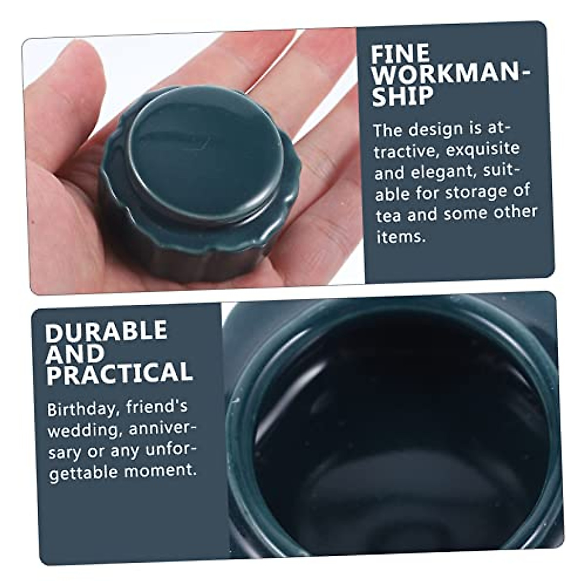 Small Jar Containers with Lids Tea Bag Container Containers Powder Containers Lip Scrub Container Lip Balm Containers with Lids Tea Bag Holder Lipstick Pots Rouge Jar