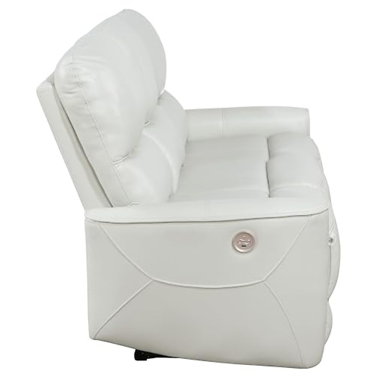 Coaster Home Furnishings Greenfield Upholstered Power Reclining Sofa Ivory