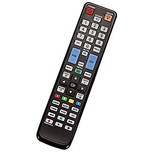 BN59-01041A Replacement Remote fit for Samsung LCD LED Smart TV LN46C550J1F LN46C600F3F LN46C610N1F LN46C630K1F LN46D610M4F LN46D630M3F LN55C610N1F LN32C550J1F LN37C550J1F LN40C550J1F LN40C610N1F