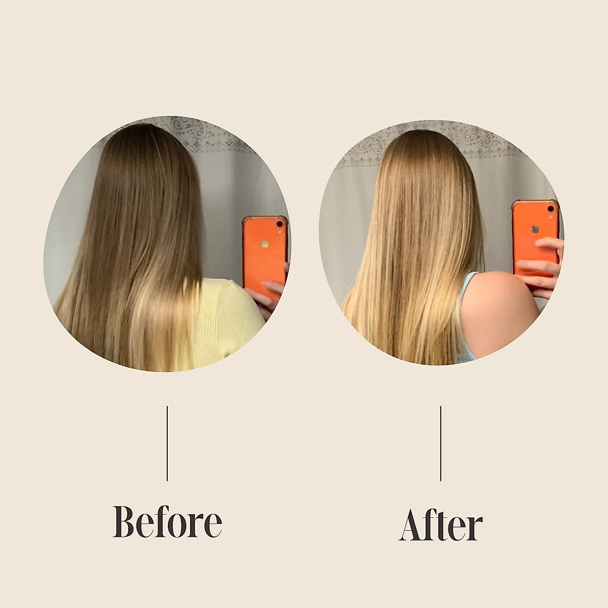 Suntouched Beach Blonde Hair Lightener - Citrus & Chamomile Highlighting Spray for Vegan Highlights, Cruelty, Paraben, Ammonia & Bleach-Free, 3.38 FL Oz