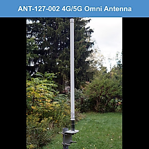 Proxicast 10 dBi High Gain 4G / LTE, 5G Wideband Fixed Mount Fiberglass Outdoor Omnidirectional Antenna for Verizon, AT&T, T-Mobile & Other Cellular Networks or WiFi Router/Access Points (ANT-127-002)