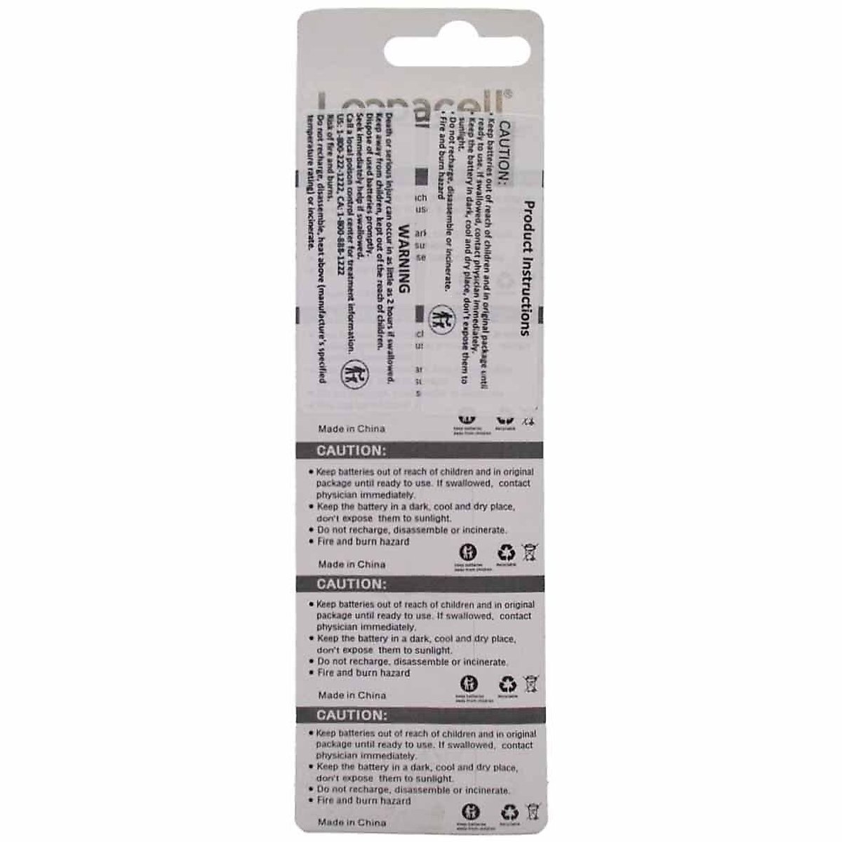 LOOPACELL 10 Pcs Lithium Coin Battery 3v for Keyless Entry Remote Controls CR1616