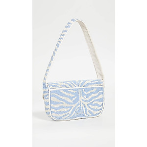 STAUD Women's Tommy Bag, Black/White, One Size