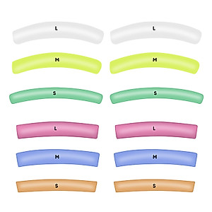 Libeauty Lash Lift Rods, Eyelash Curlers, Different Size Lash Curler for Lash Lift(12PCS)