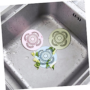 WOONEKY 6pcs Toilet Sink Cover Filter Stainless Soap Dispenser for Kitchen Sink Garbage Disposer Sink Strainers Strainer for Sink Bathtub Stopper Kitchen+Sink Toilet Float Blush Pink
