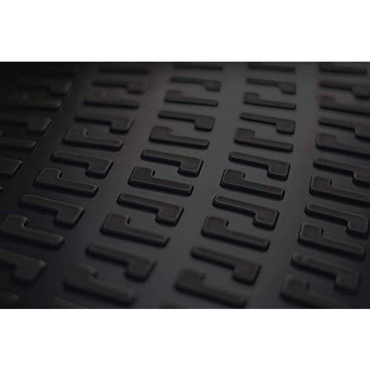 Croc Liner Floor Mats Front and Rear All Weather Custom Fit Floor Liner Compatible with Volvo S60 (2019-2023) (Non-Hybrid)