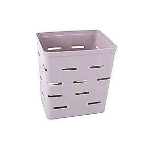 UNNIQ Trash can, Garbage bin Household can be Used in The Kitchen, Bedroom and Living Room PP Material Trash bin with Gland