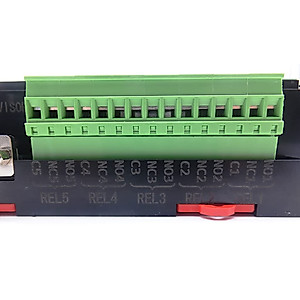 Flow Meter Liter/Gallon Counter Totalizer X5-5 Sensors 5 Alarms