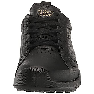 ECCO Women's Hybrid Hydromax Waterproof Golf Shoe, Black, 9-9.5