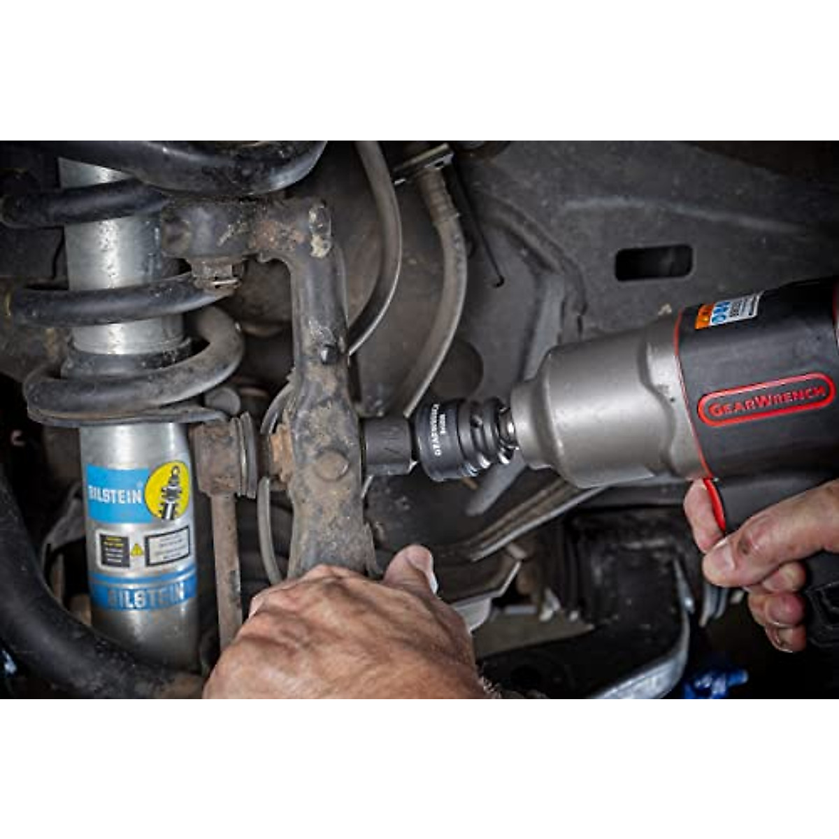 GEARWRENCH 13 Pc. 1/2" Drive 6 Pt. Standard Universal Impact Socket Set, SAE - 84938N