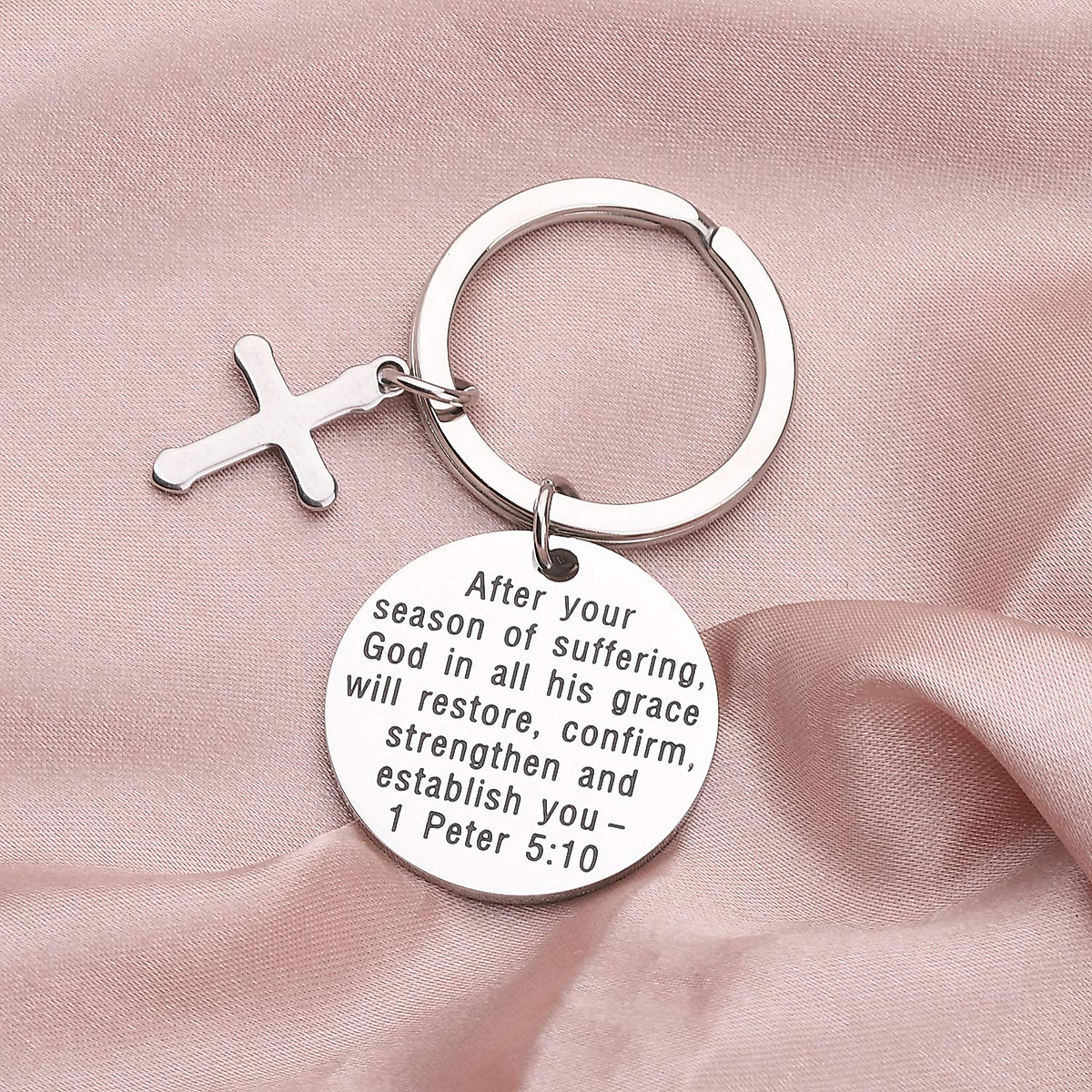 bobauna (confirm peter 5:10 keychain