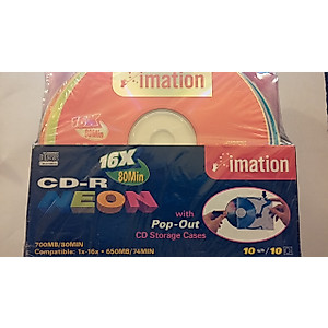 CD-R Neon Discs and Cases