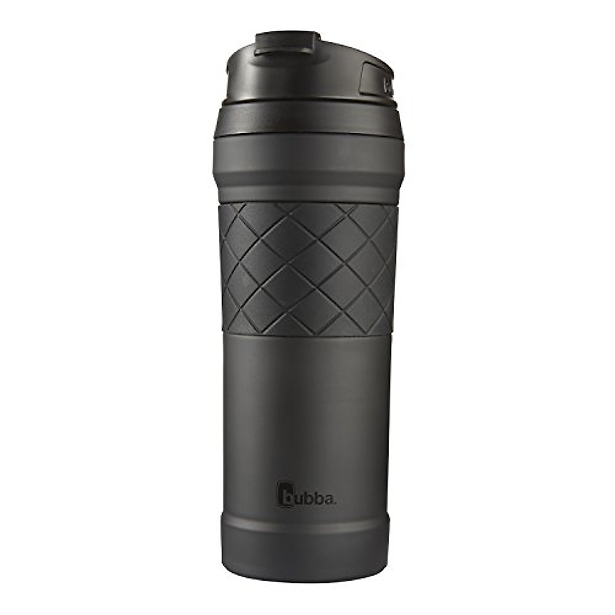 Bubba HERO Elite Vacuum-Insulated Stainless Steel Travel Mug with TasteGuard, 16 oz, Black