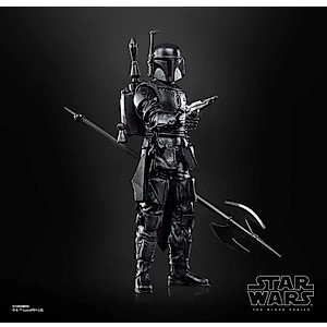 Star Wars The Black Series Boba Fett (in Disguise) SDCC Exclusive 6-Inch-Scale War of The Bounty Hunters Comic Set F5536 Multicolored Collectible by Hasbro Ages 4 and Up, Black,multicolored