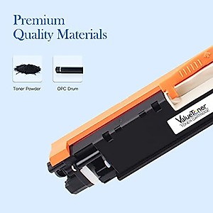 Valuetoner Remanufactured Toner Cartridge Replacement for HP 130A CF350A CF351A CF352A CF353A for Pro Color MFP M177fw M176n M177 M176 Printer (1 Black, 1 Cyan, 1 Magenta, 1 Yellow, 4 Pack)