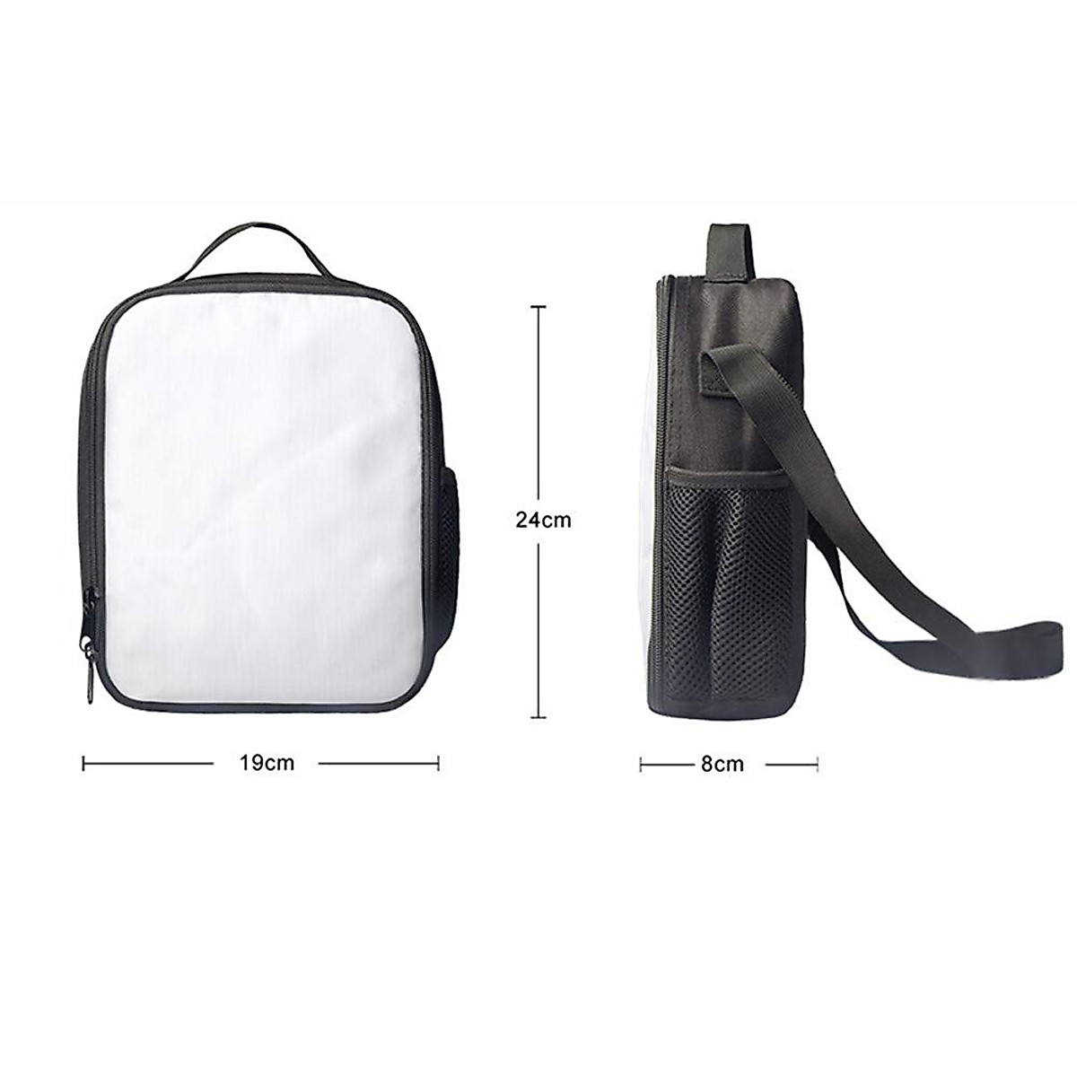 Kuiaobaty Galaxy Wolf Print School Backpack Laptop Backpack with Lunch Bag Pen Case Children Kids Preschool Book Bag 3 in 1 Schoolbag