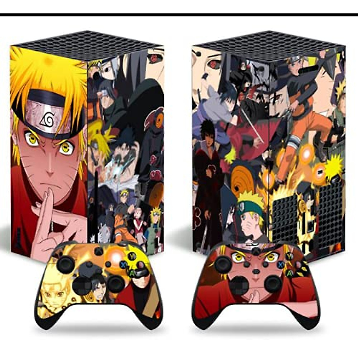 The Console Wrap Xbox Series X Console Skin and Xbox Series X Controller Skins Set, Xbox Series X Skin Wrap Decal Sticker, Anime Decal Kit