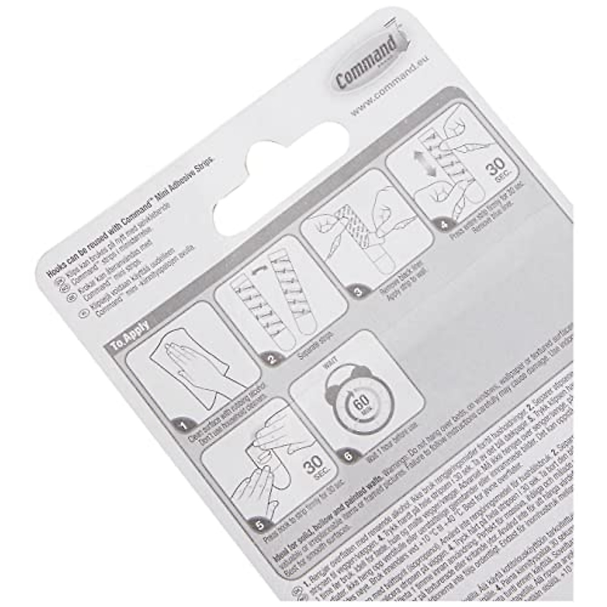 3M Company 17026CLR Clear Decorating Clips