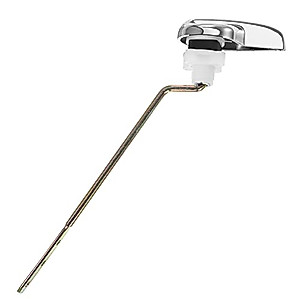 Toilet Wrench Toilet Parts Flush Lever Replacement Toilet Tank Flush Handle Toilet Trip levers Side Mount Toilet Handle Toilet Tank Handle Steel Front Carbon Steel Accessories