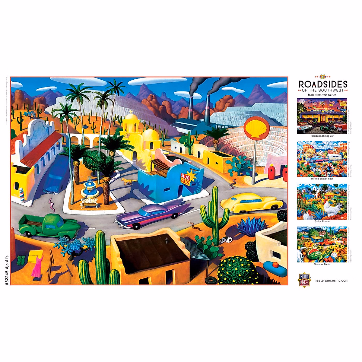 MasterPieces 550 Piece Jigsaw Puzzle for Adults and Family - The Land of AZ - 18"x24"