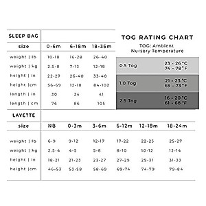 KYTE BABY Unisex Soft Bamboo Rayon Sleeping Bag for Babies and Toddlers, 2.5 Tog (0-6 Months, Sage)