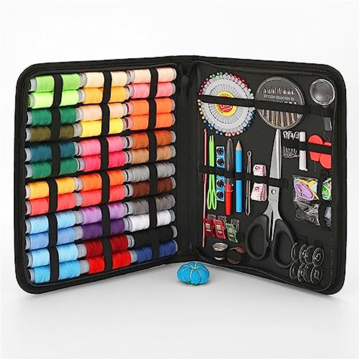 IRDFWH Home Travel Sewing Box Set Practical Sewing Thread Oversized Bag Sewing Kit