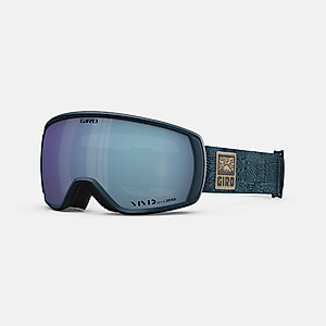 Giro Balance Snow Goggles 2023 - Harbor Blue Adventure Grid Frame with Vivid Royal Lens Medium