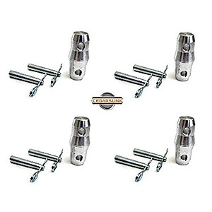 LOT 4 Double Ended Conical Coupler Square Truss Fits F31 F32 F33 F34 pin clips