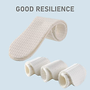 VivoFoot 3 Pairs Anti Odour Cotton Insoles, Breathable Terry Barefoot Odour Eating Inserts, Cut-to-Size Everyday Comfort Replacement Shoe Pads for Men & Women