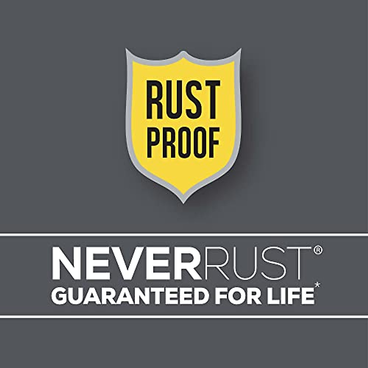 Zenna Home Power Grip Pro Rustproof Multi-Surface Dual Mount Shower Storage Hook, 2 Pack, Stainless Steel