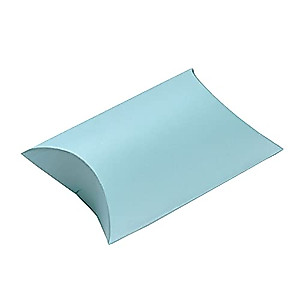 AKOAK 100 Pcs Wedding Creative Pillow Box, Candy Gift Box, Suitable for Wedding Birthday and Christmas (Green)