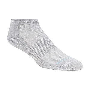 Skechers womens 5 Pack Low Cut Socks, Steel Grey/Cool Grey, 9 11 US