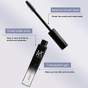 DMLNN Hair Finishing Stick, 2 Pack x 18ML Flyaway Moisturizing and Shine-Enhancing Wax Stick for Styling, Fixing Bangs and Flyaways - Not Greasy