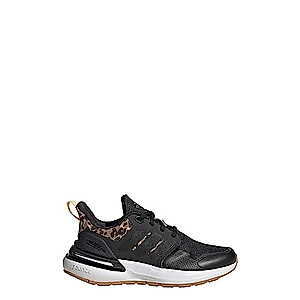 adidas RapidaSport Running Shoe, Black/Black/Gold Metallic, 13 US Unisex Little Kid