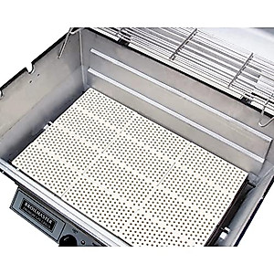 Broilmaster P3-XF Premium Propane Gas Grill On Stainless Steel In-Ground Post