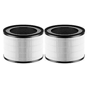 CHAMONNY MAF-02 Filter Replacement, Compatible with Miko IBUKI M Air Purifier MAF-02/970 Sqft, 3-in-1 H13 True HEPA Filter and Activated Carbon Filter, 2 Pack