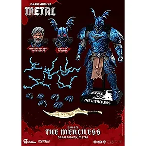 Beast Kingdom Dark Nights: Death Metal: Batman The Merciless DAH-070 Dynamic 8ction Action Figure, Multicolor