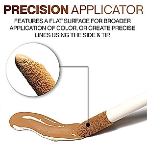 HIDE Liquid Concealer, Medium to Full Coverage Concealer for Blemishes, Under Eye Dark Circles & Scars, Oil Free Concealer, Light Beige (See Shade Finder), 0.5 fl oz