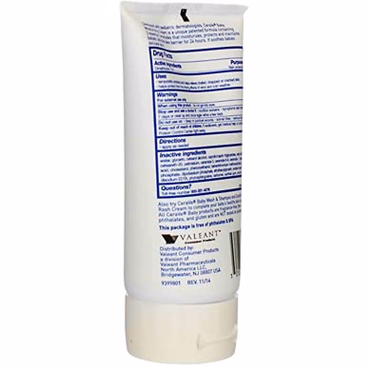 Cerave Baby Moisturizing Cream 5 Ounce (Pack of 2)