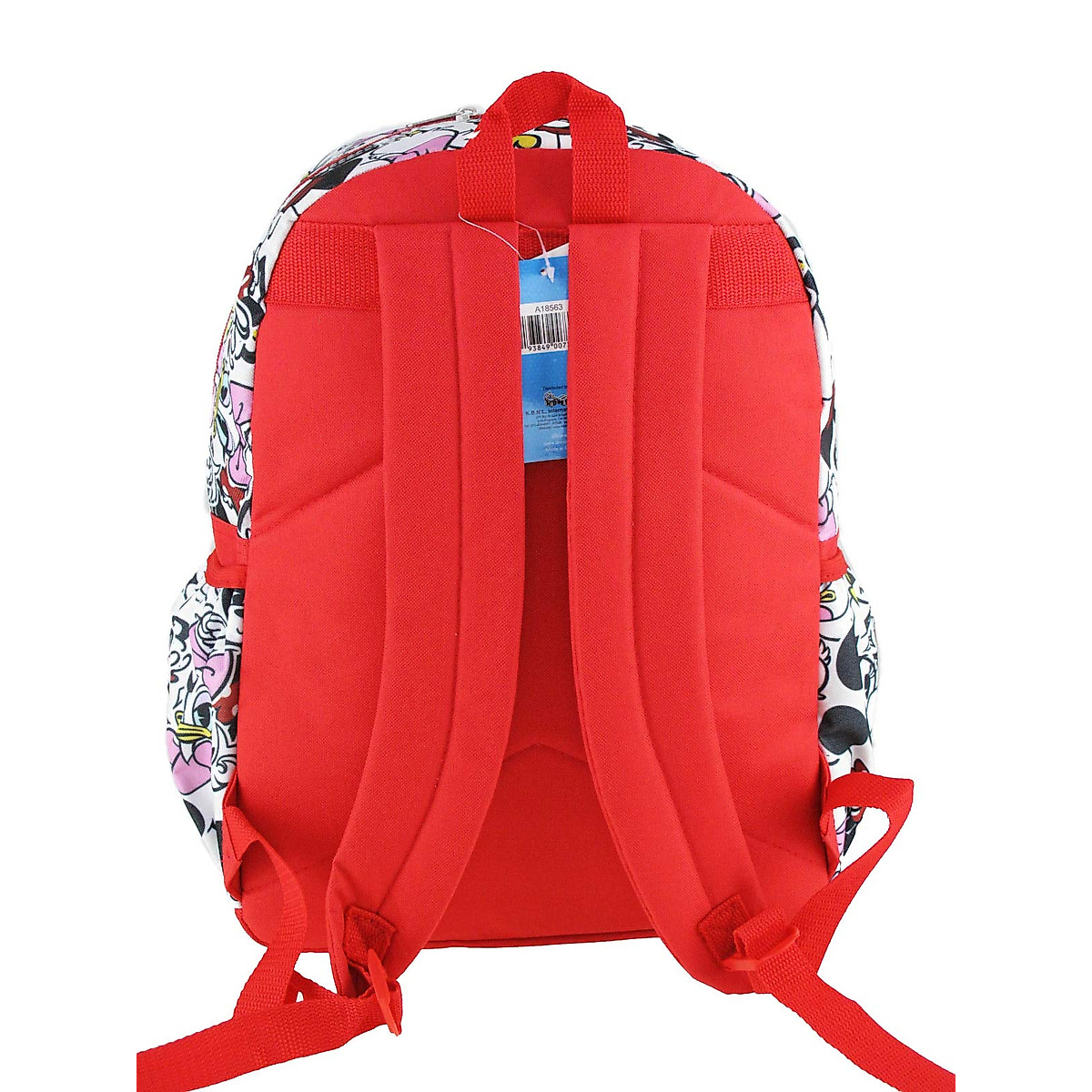 Minnie Mouse and Friends 16 inch All Over Print Deluxe Backpack With Laptop Compartment