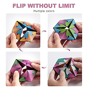 Euclidean Cube Fidget Toys for Kids, Desk Toy for Adults to Stay Calm and Focused, Magic Cube for Girls and Boys Over 3 Years Old