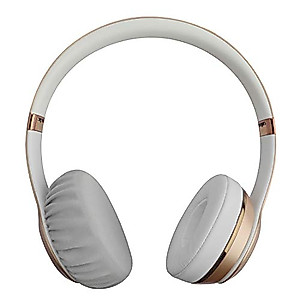 Geekria 2 Pairs Flex Fabric Headphones Ear Covers, Washable & Stretchable Sanitary Earcup Protectors for On-Ear Headset Ear Pads, Sweat Cover for Warm & Comfort (S/Grey)