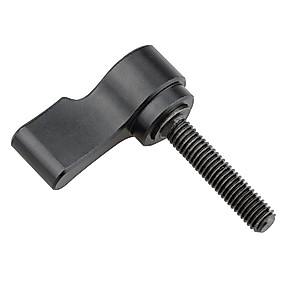 CAMVATE M5 Male Threading（22.5mm Long） Rotating Knob Adjustable Thumb Lever Screw (Black) - 1511