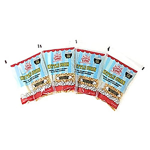 Al In One Kettle Corn Kit for 6 OZ popper or Larger, 4 Pack