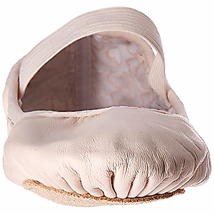 Bloch Women's Dance Belle Full-Sole Leather Ballet Shoe/Slipper, Theatrical Pink, 4 C US