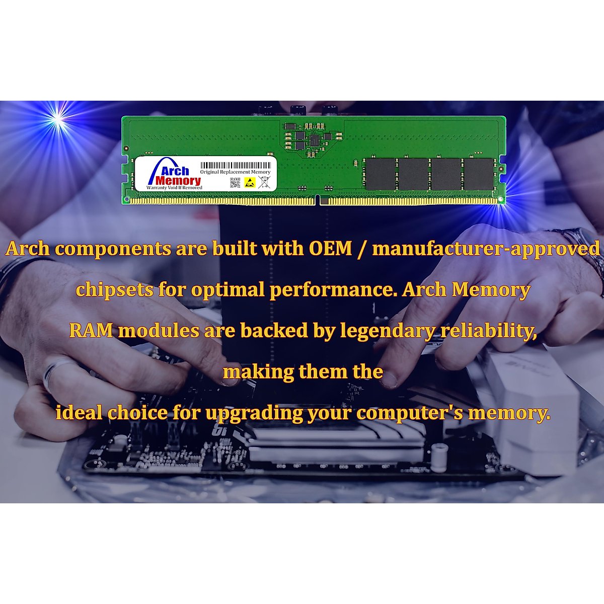Arch Memory Replacement for D4RD-2666-16G 16GB 288-Pin DDR4 2666MHz ECC RDIMM RAM for Synology NAS Systems