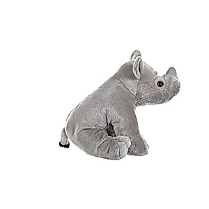 Wild Republic Rhino Baby Plush, Stuffed Animal, Plush Toy, Gifts For Kids, Cuddlekins 12 Inches