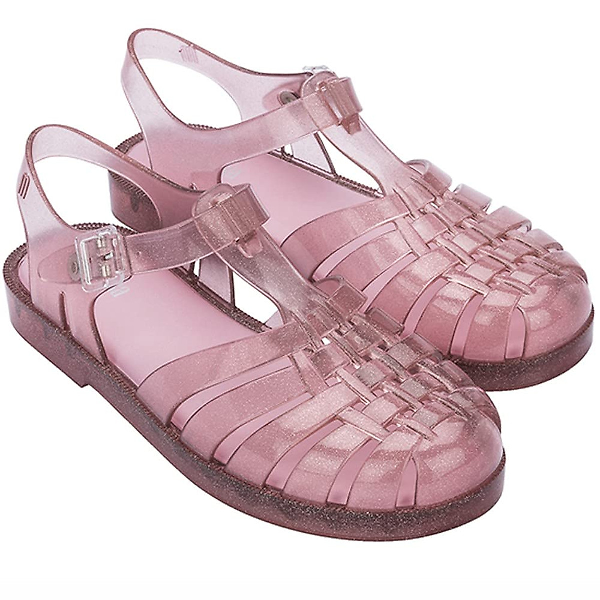 Melissa Unisex Fisherman Flat Sandal, Rose, 6 US Women